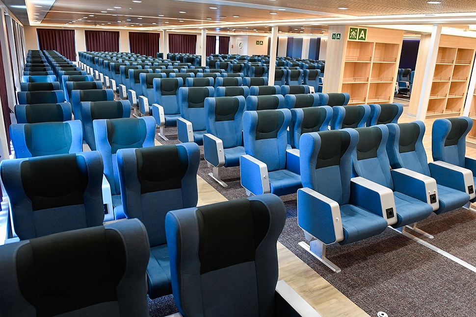 Moby Fantasy, das Flaggschiff der Moby-Flotte